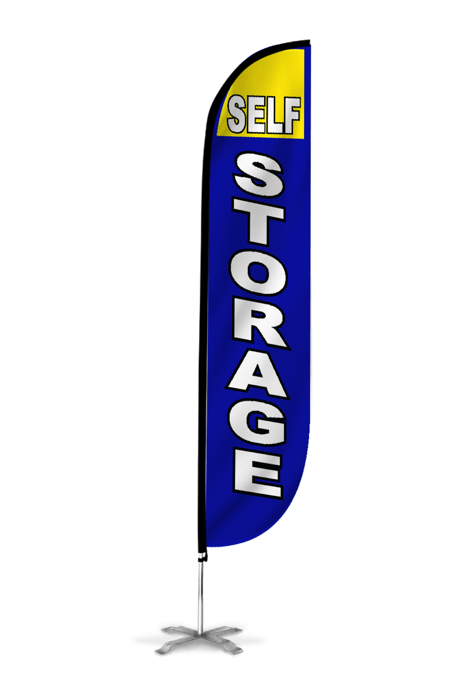 Self Storage Feather Flag – LookOurWay