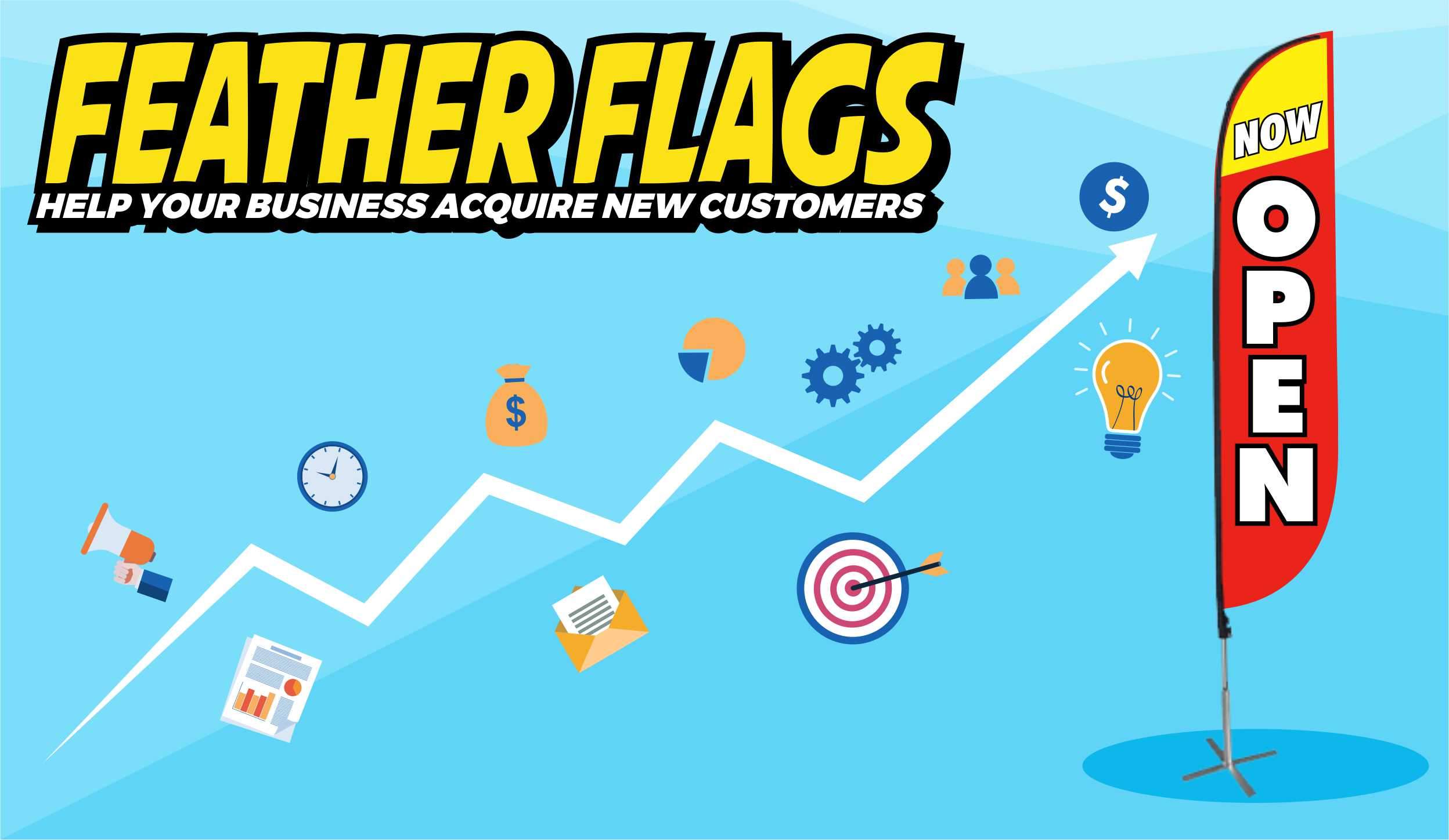 Feather Flags: Help Your Business Acquire New Customers – LookOurWay