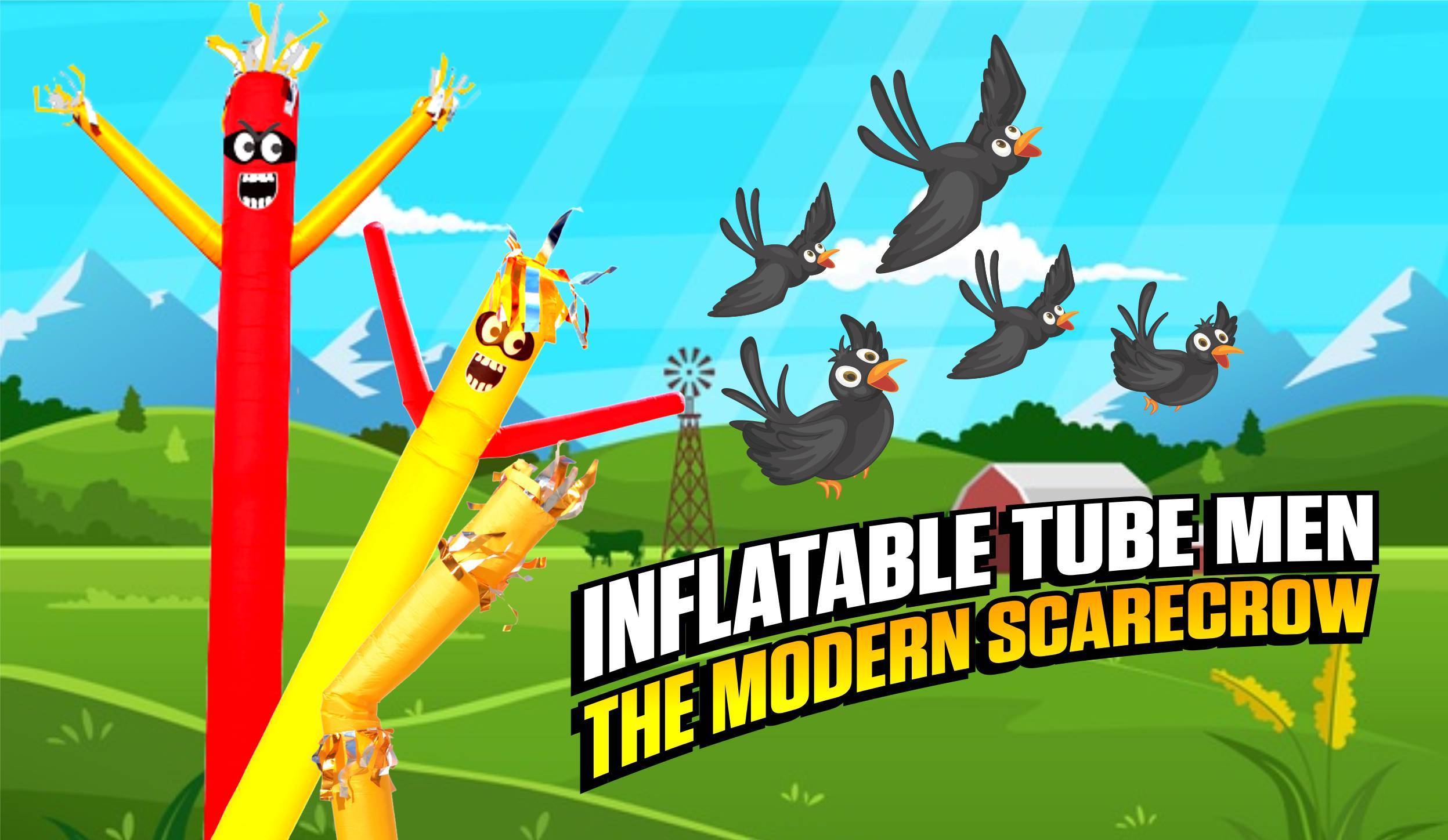 Air Dancers® the Scarecrow for Bird Control | LookOurWay