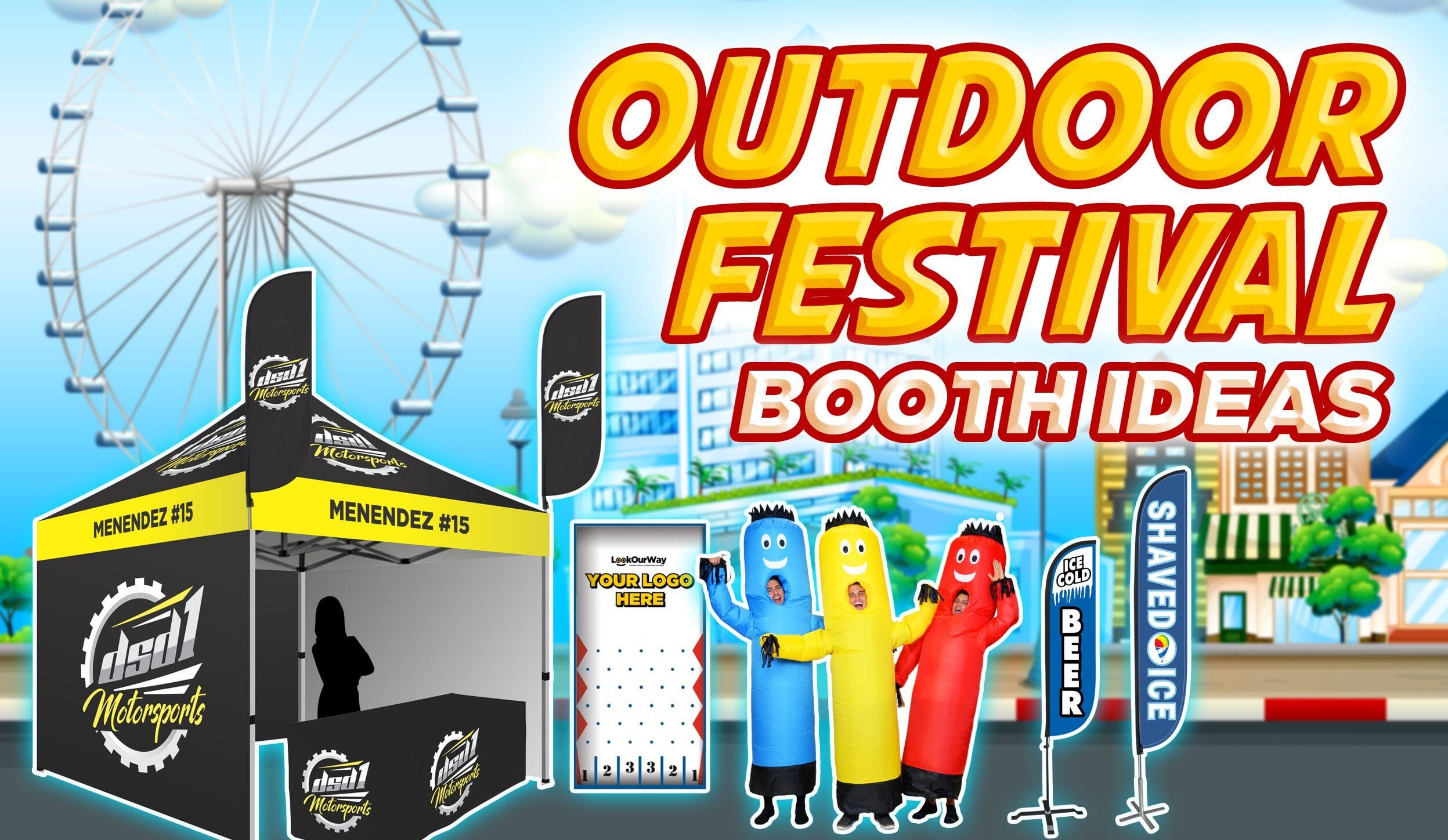 Outdoor Festival Booth Ideas – LookOurWay