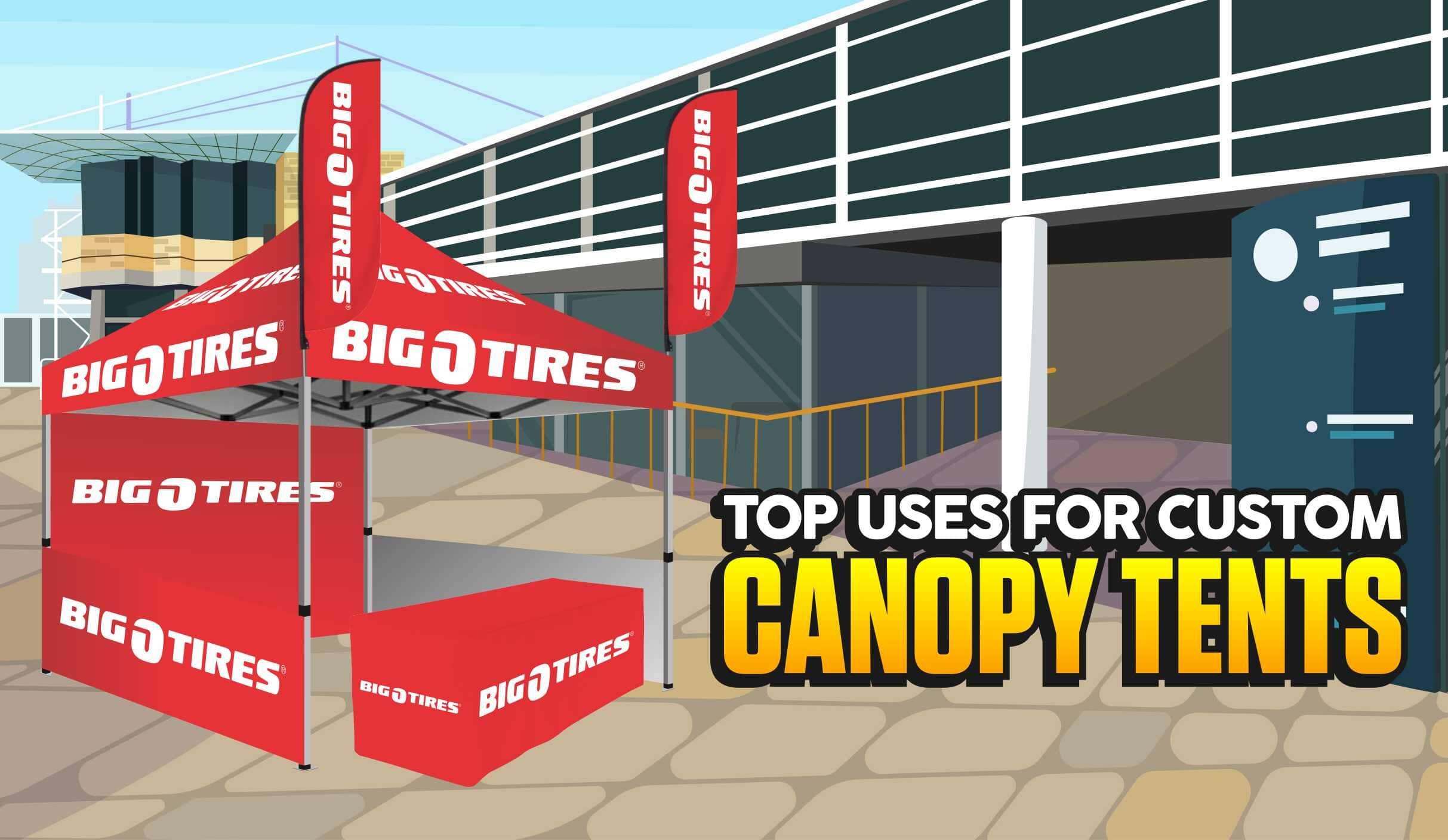 Top Uses For Custom Canopy Pop Up Tents – LookOurWay