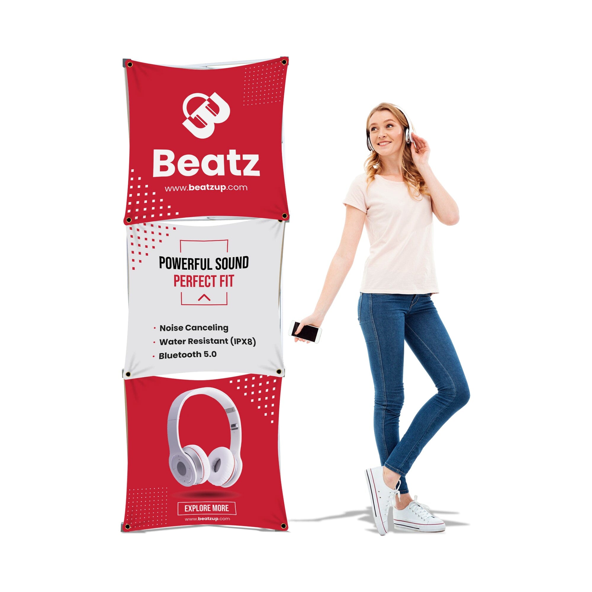 Custom Pop-Up Display - (1x3 Panel) – LookOurWay