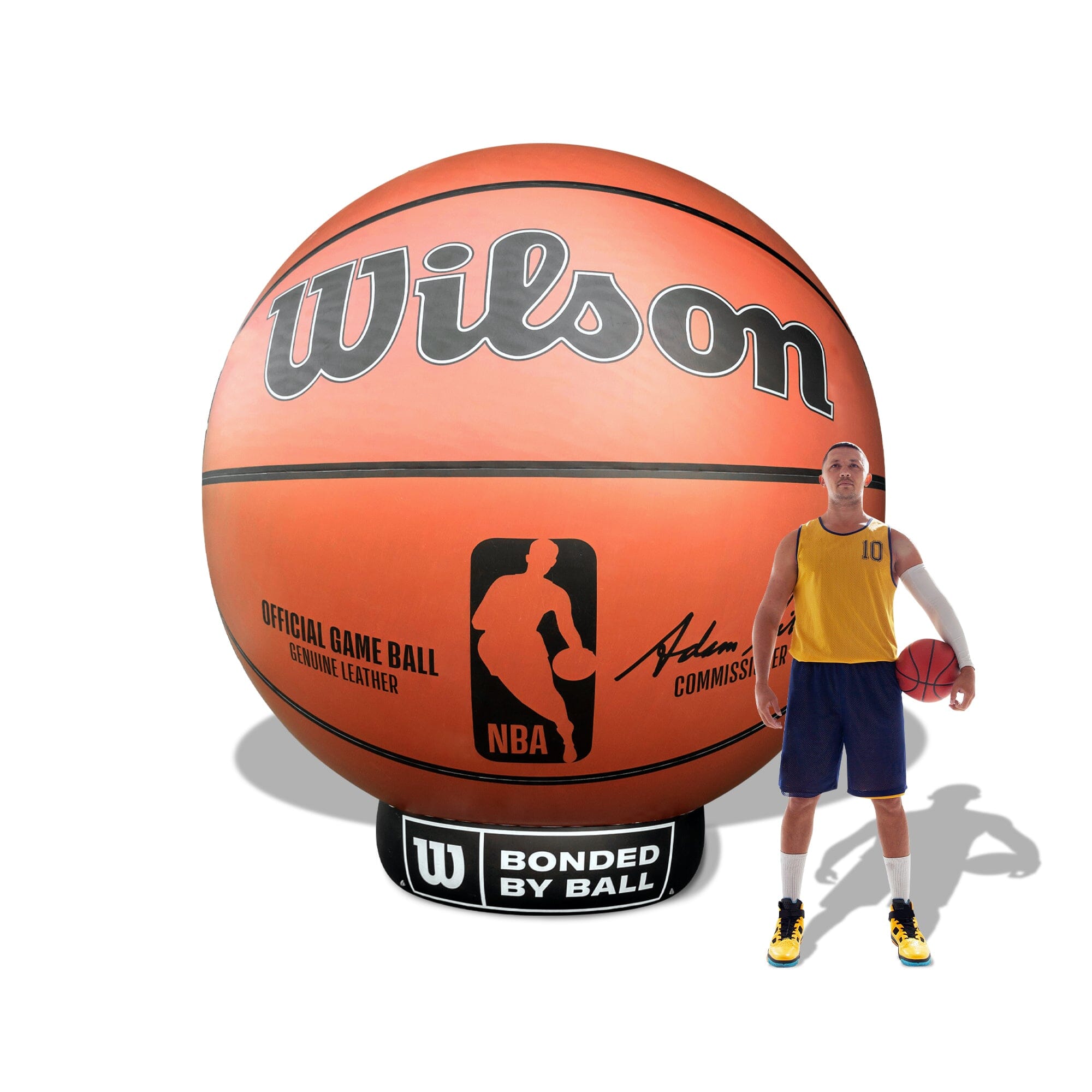 Custom Giant Inflatable Basketball | Sports Inflatables | LookOurWay