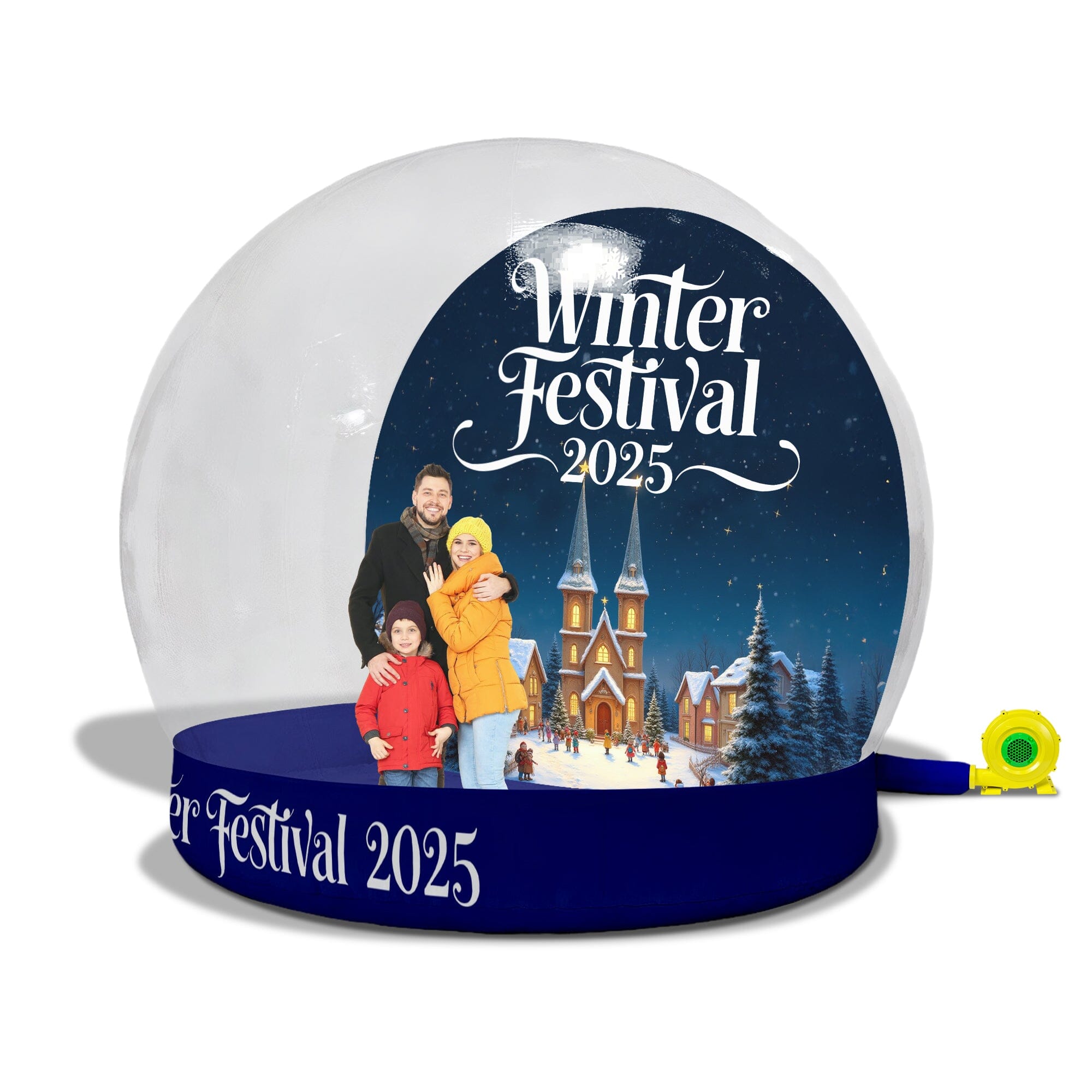 Custom Snow Globe Giant Inflatable | Christmas Inflatables | LookOurWay