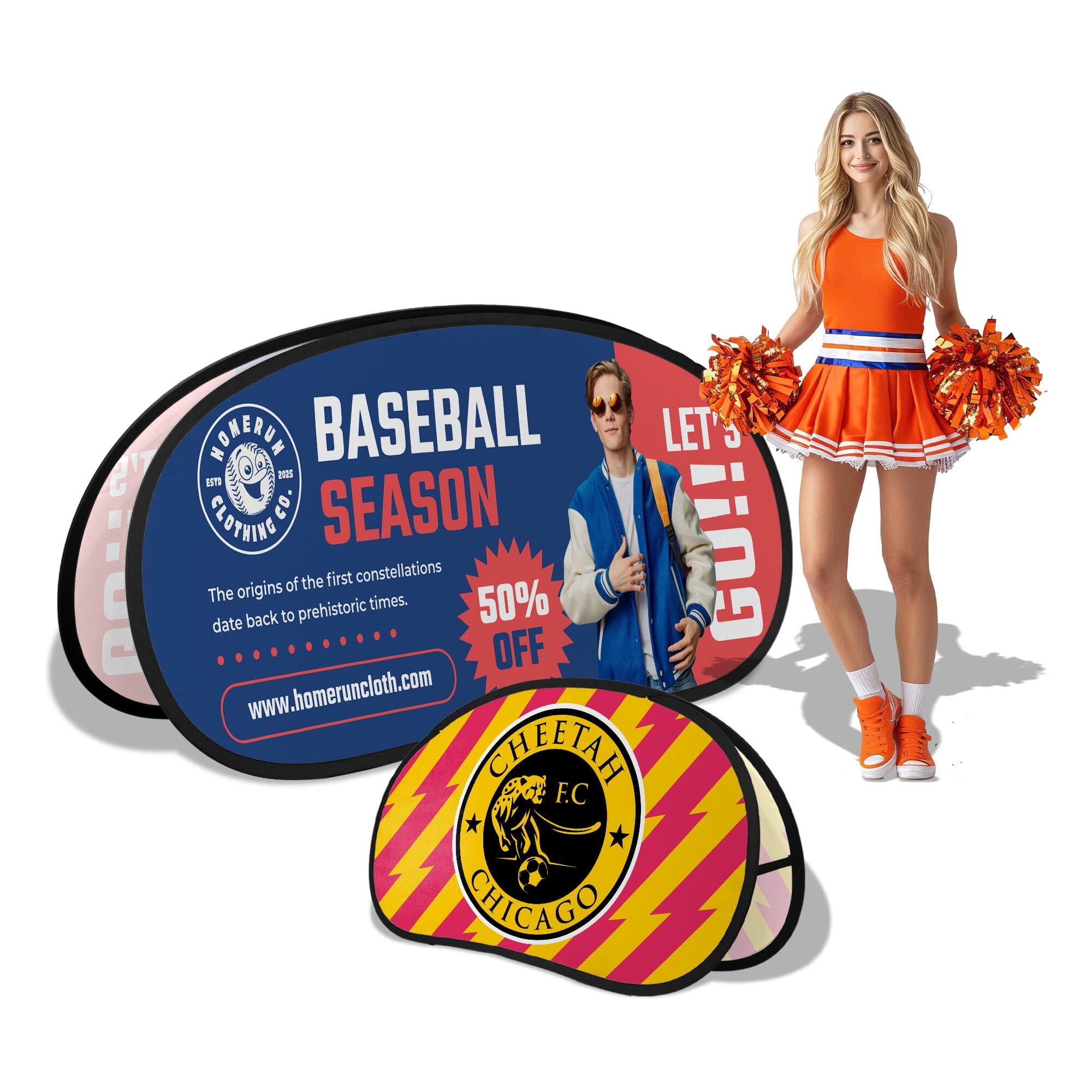 Custom Pop-Up A-Frame Banner – LookOurWay