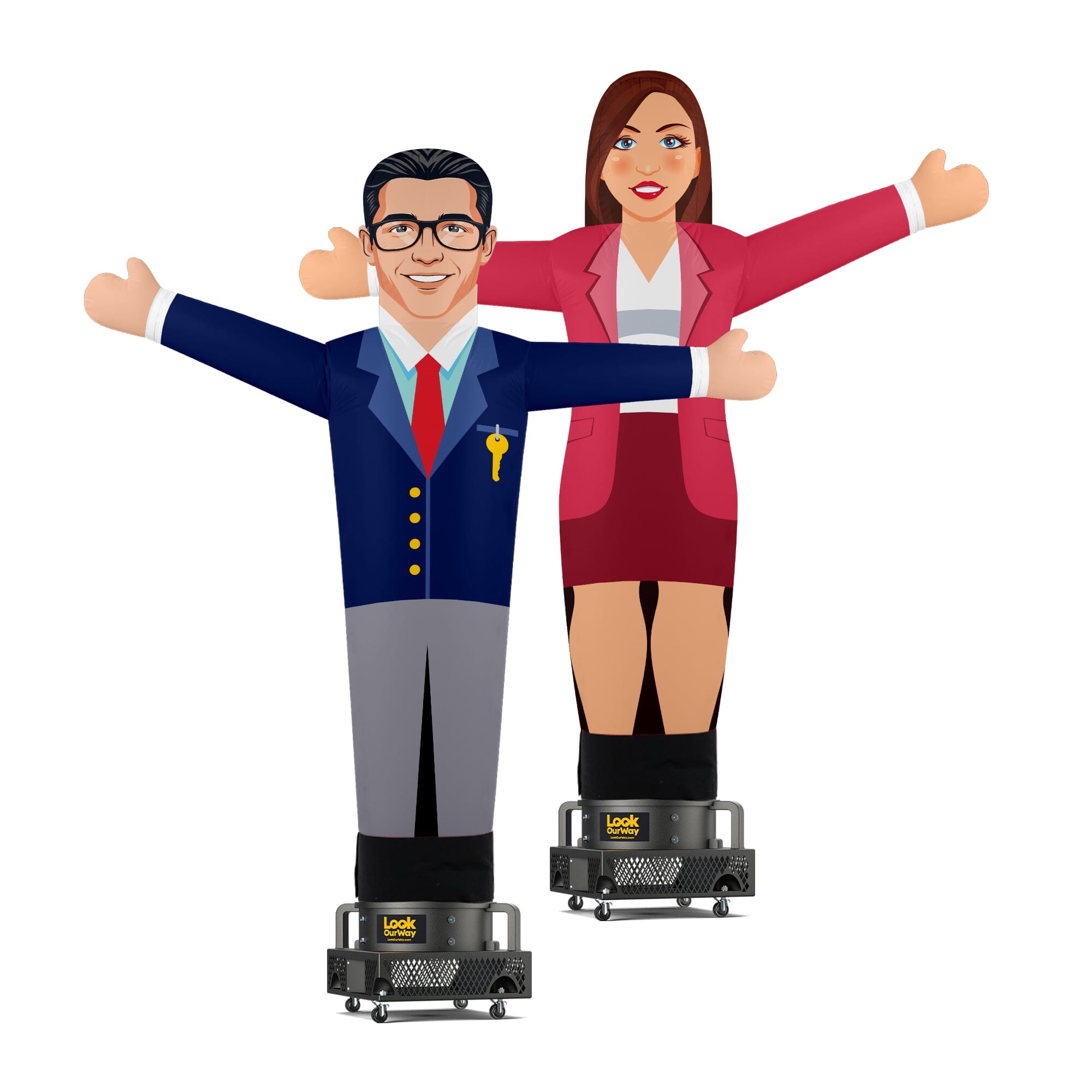 Custom Real Estate Agent Air Wavers – LookOurWay
