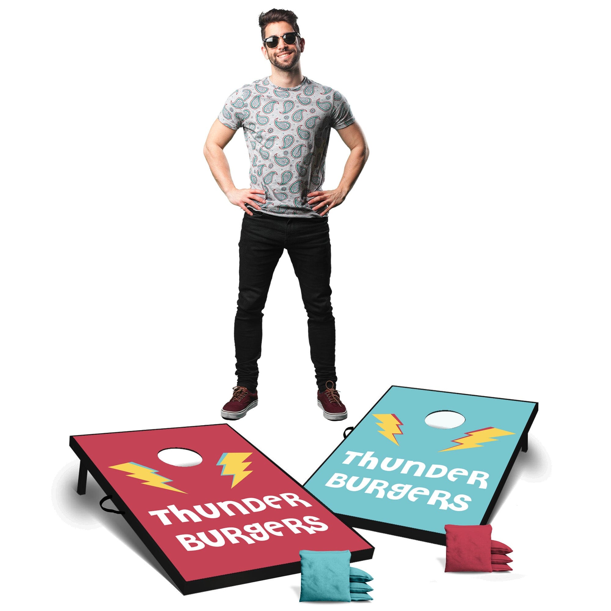 Custom Wood Cornhole Board | Promotional Games | LookOurWay