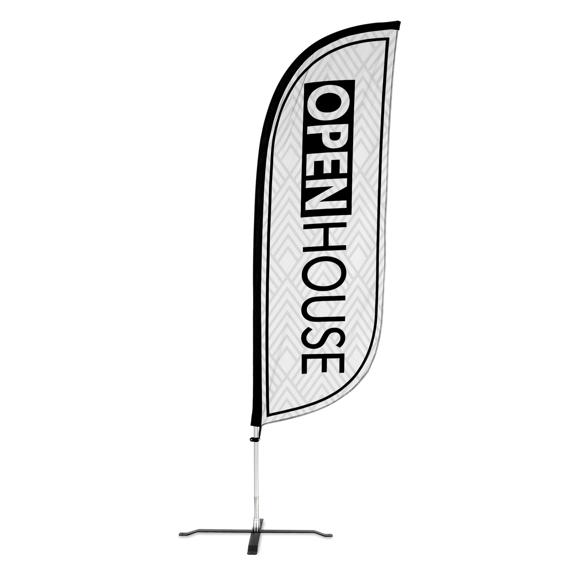 Open House Feather Flag – 8ft Real Estate Sign | In-Stock – LookOurWay