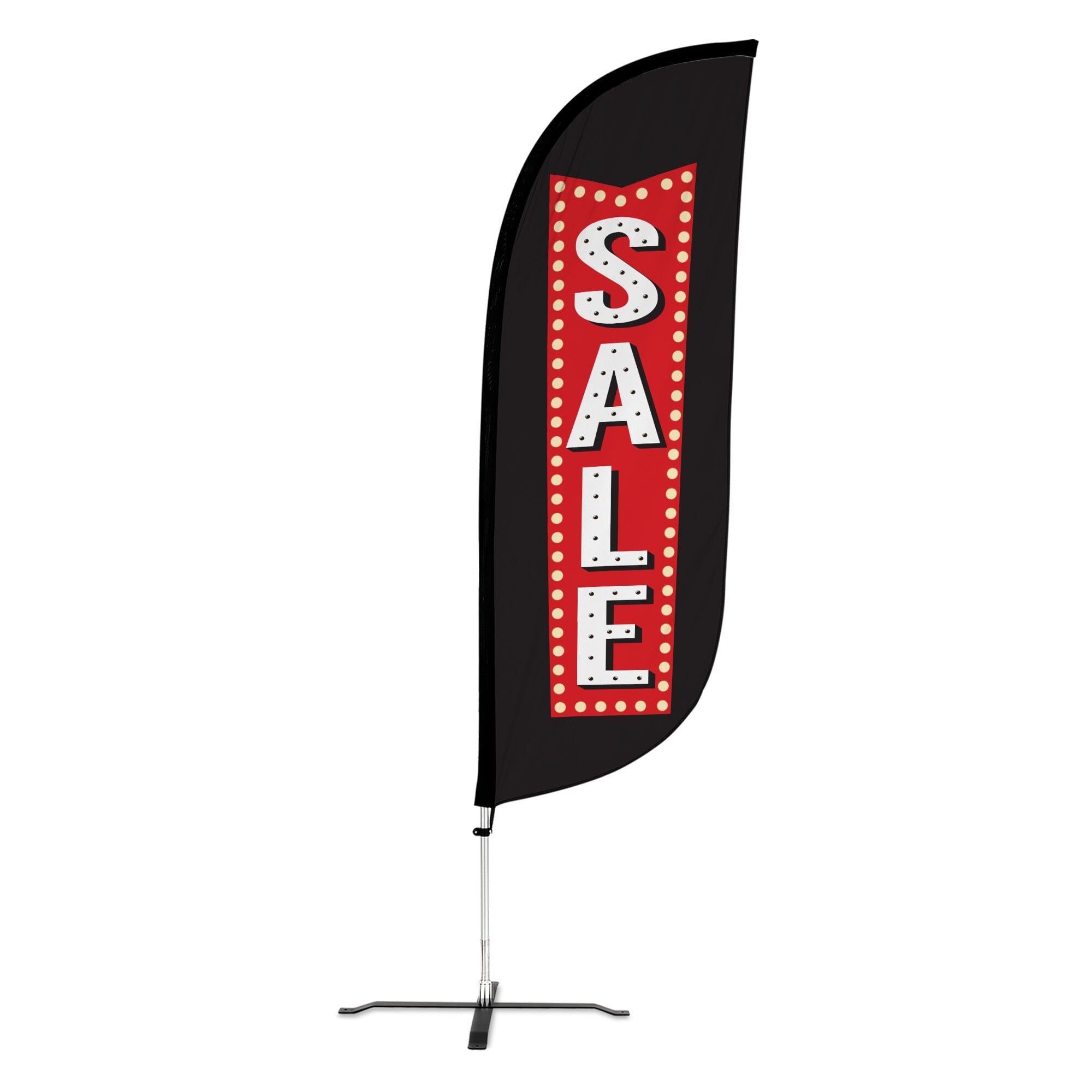 Sale Feather Flag – 8ft Vintage Marquee Style Sign – LookOurWay