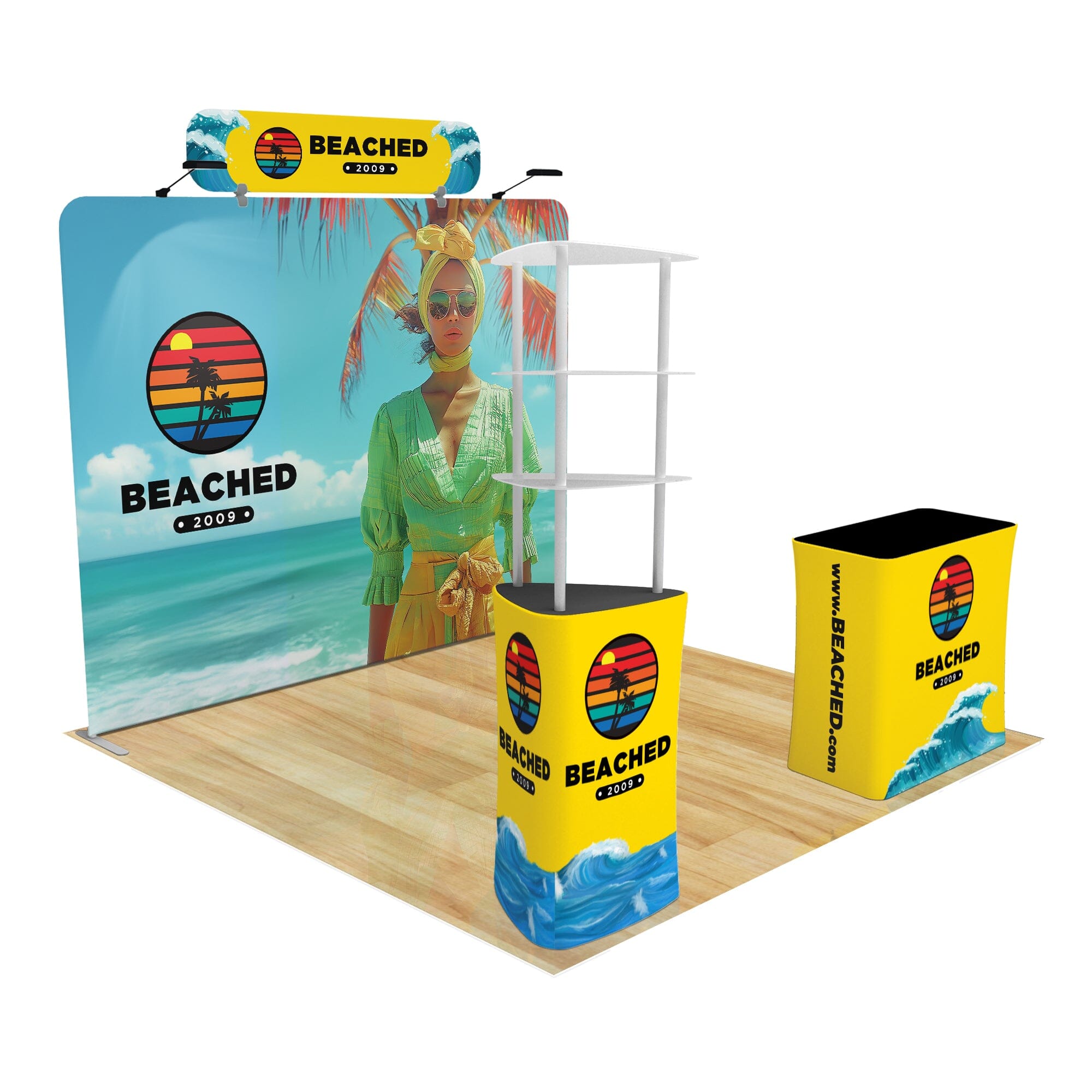 Trade Show Display with Shelving | Trade Show Displays | LookOurWay