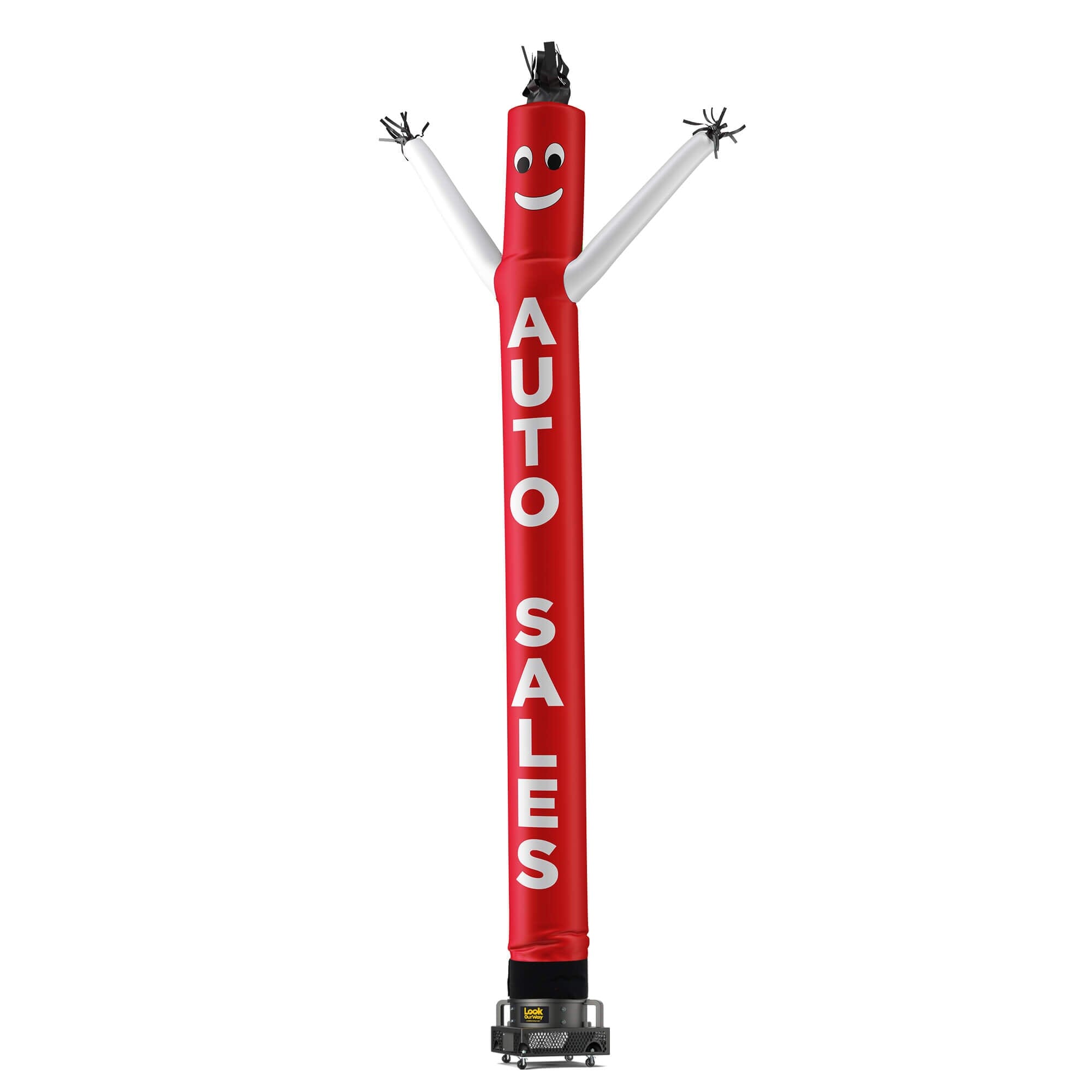 Auto Sales Air Dancers® Inflatable Tube Man Red with White Arms ...