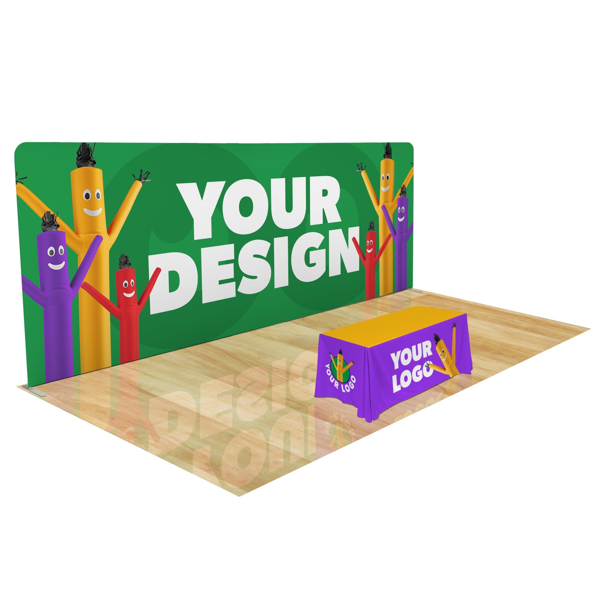 Custom Trade Show Display with Table Cover – LookOurWay