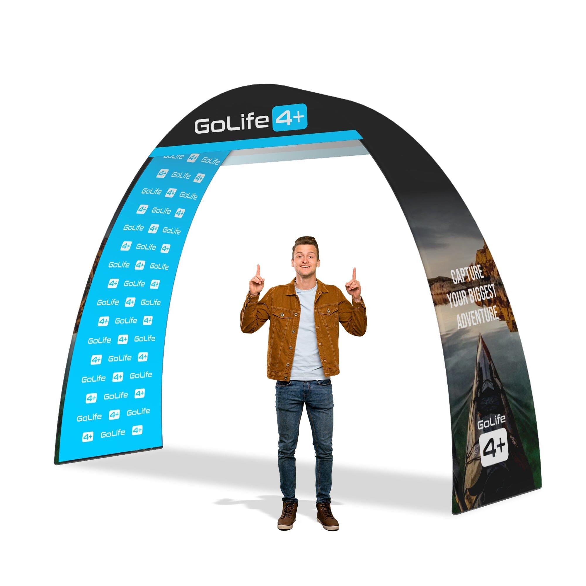 FastZip™ Round Trade Show Archway – LookOurWay
