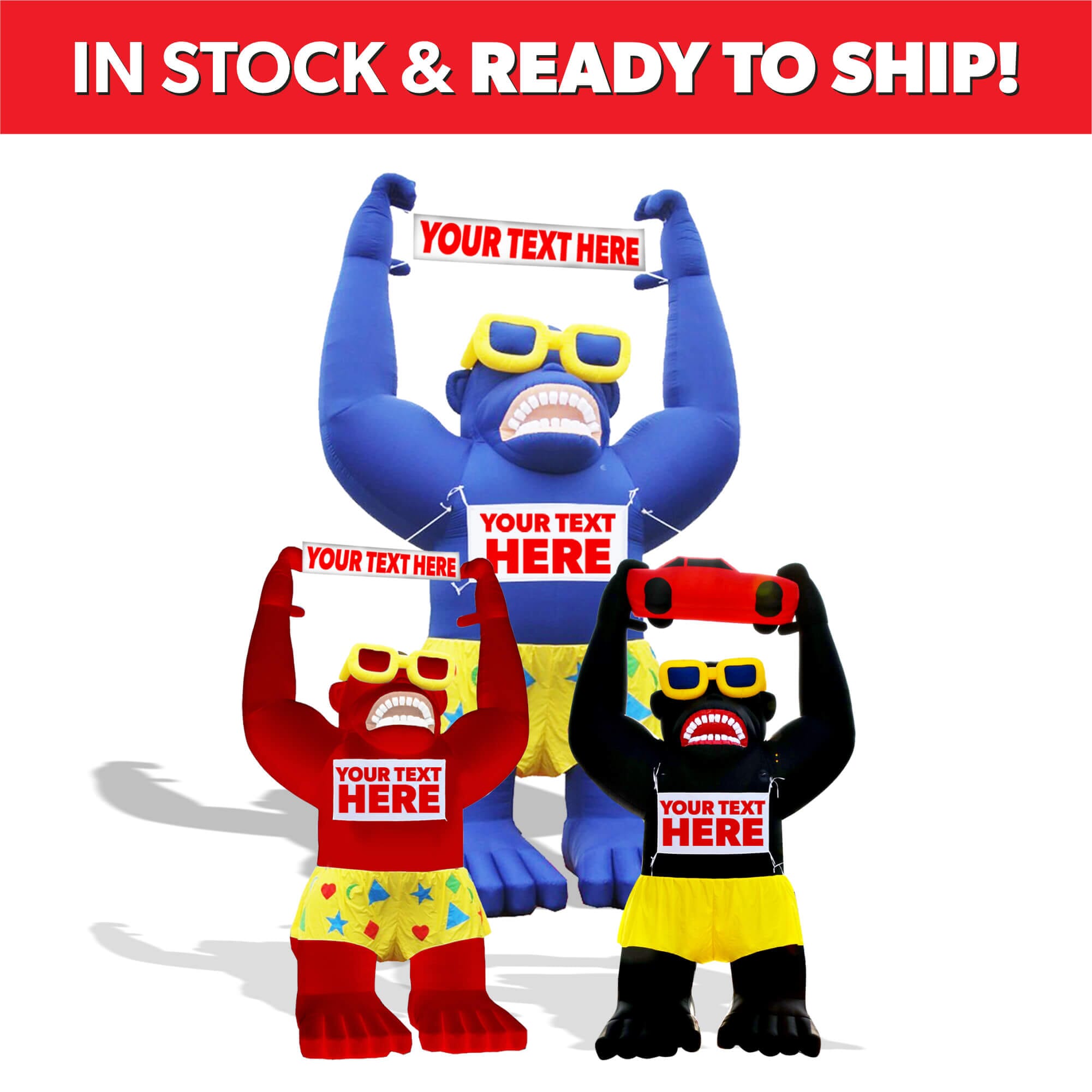 20ft Giant Gorilla Inflatable – LookOurWay