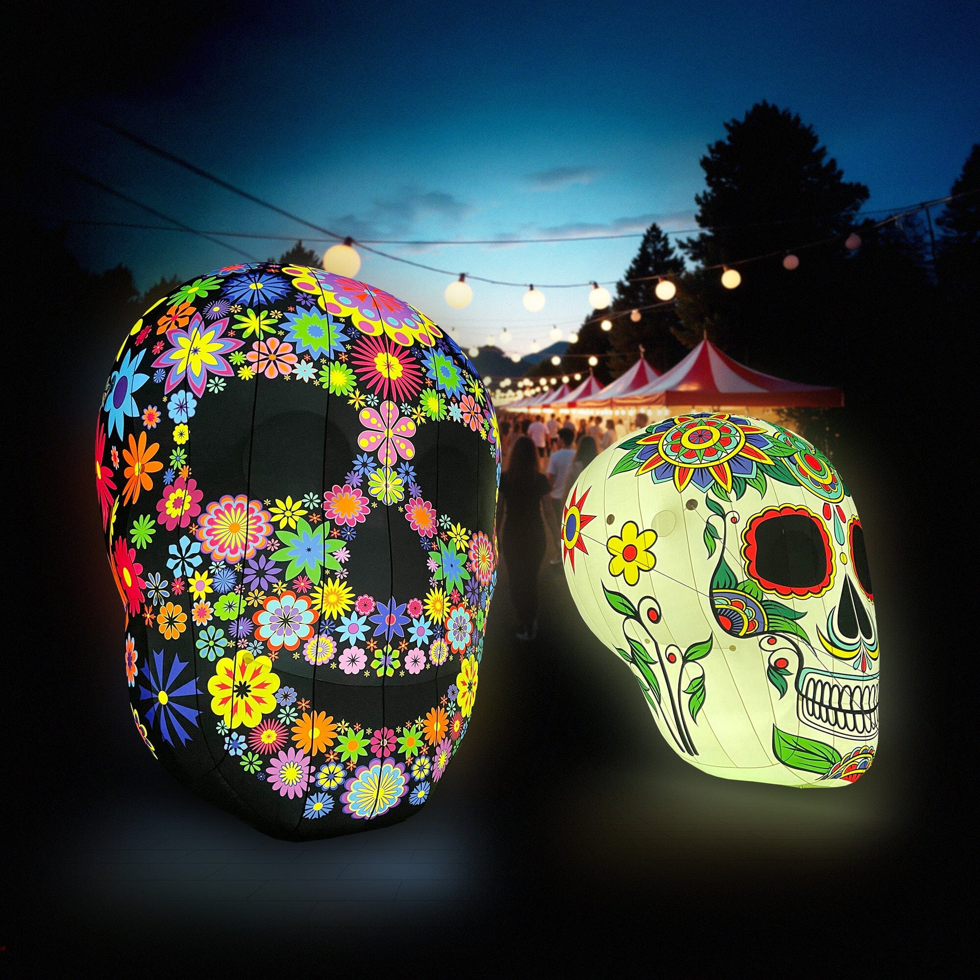 Custom Giant Inflatable with LED Lights – LookOurWay