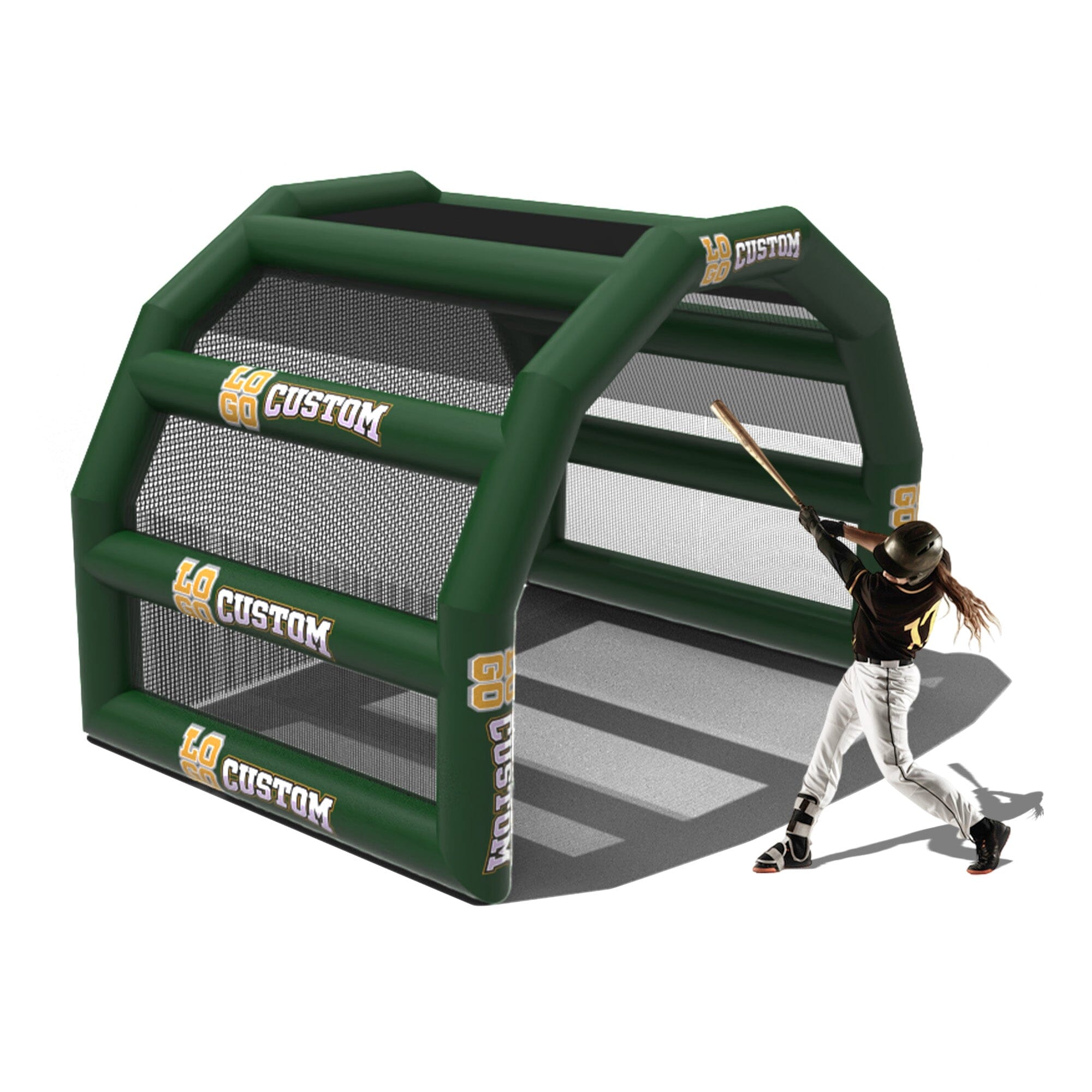 Custom Inflatable Baseball Hitting Station – LookOurWay