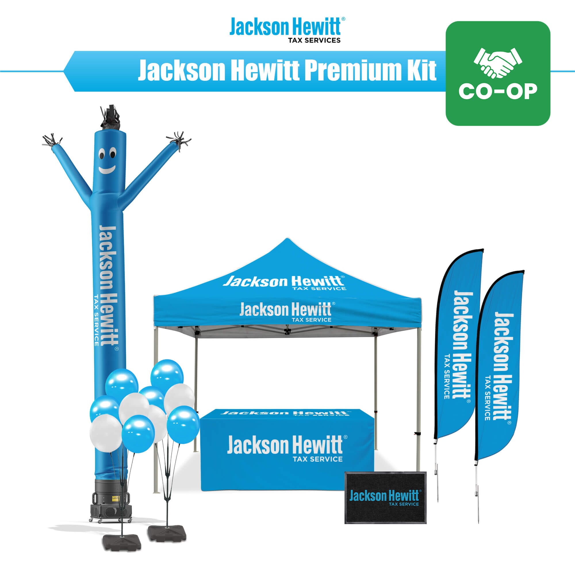 Jackson Hewitt Premium Grand Opening Tent Kit #1 – LookOurWay