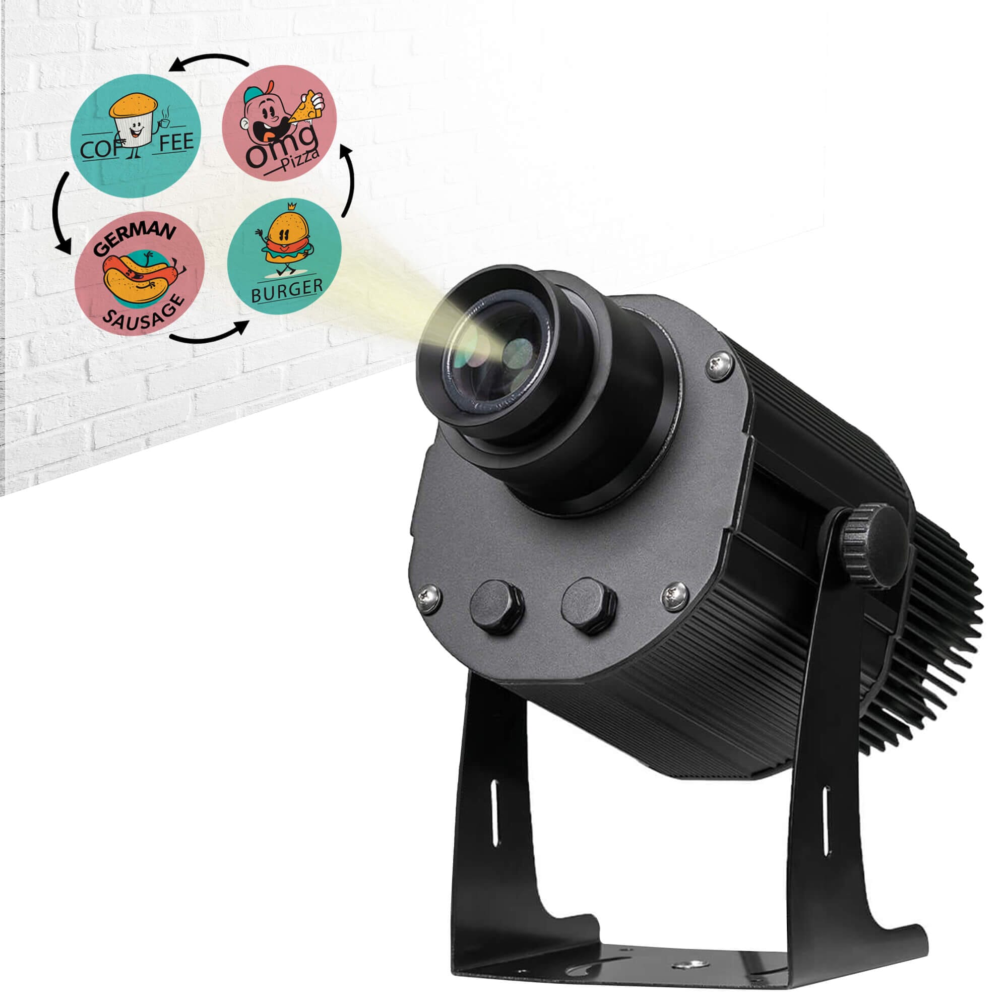 Custom GOBO Multi Logo Projector – LookOurWay