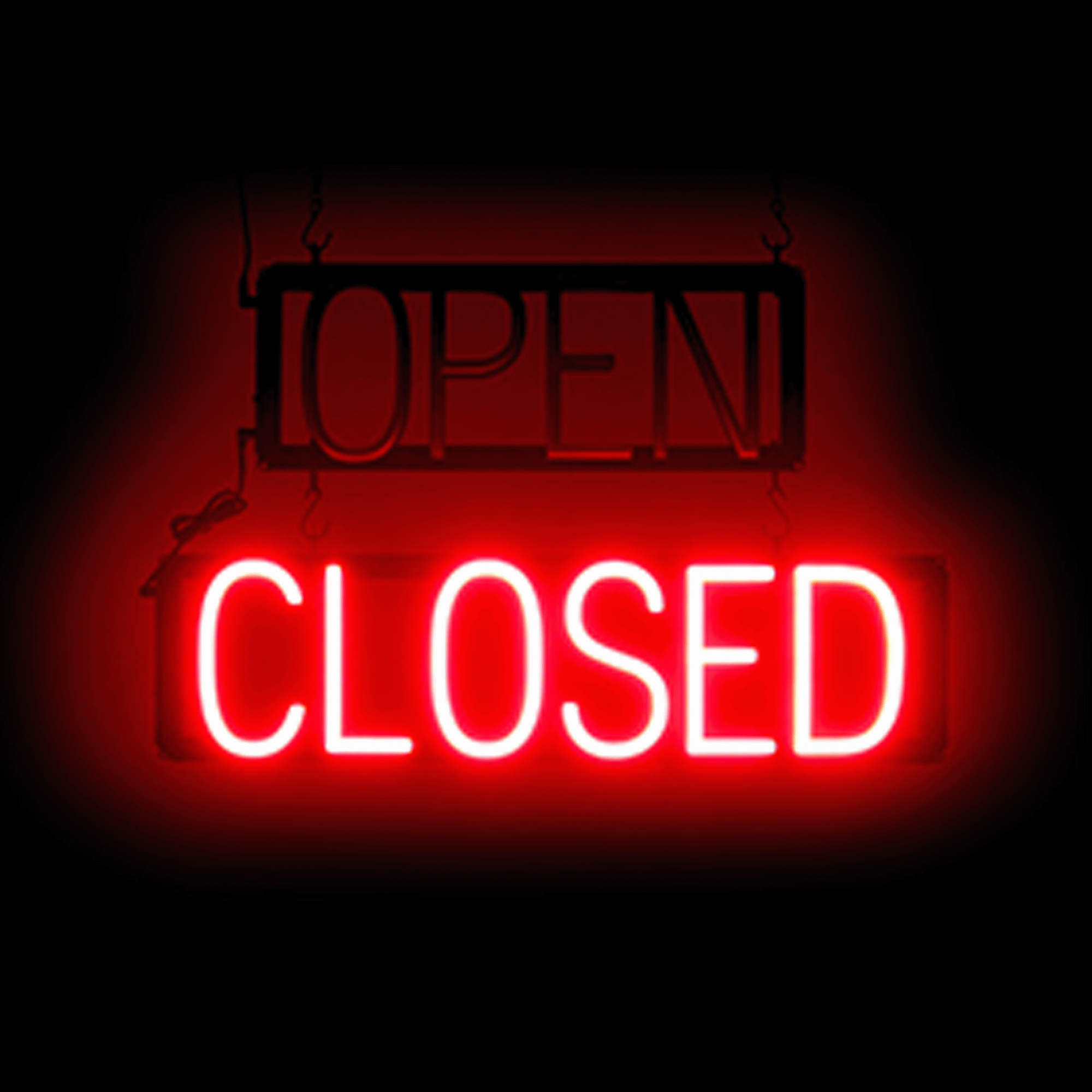 SpellBrite "OPEN/CLOSED" Neon LED Sign – LookOurWay