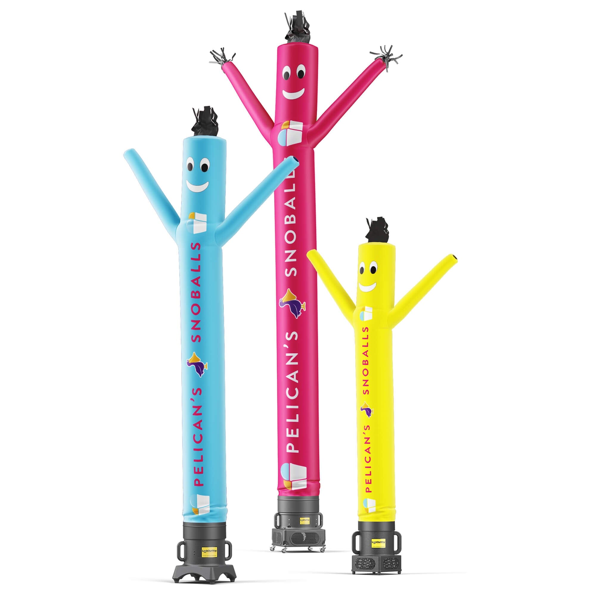 Pelican's Snoballs Air Dancers® Inflatable Tube Man – LookOurWay