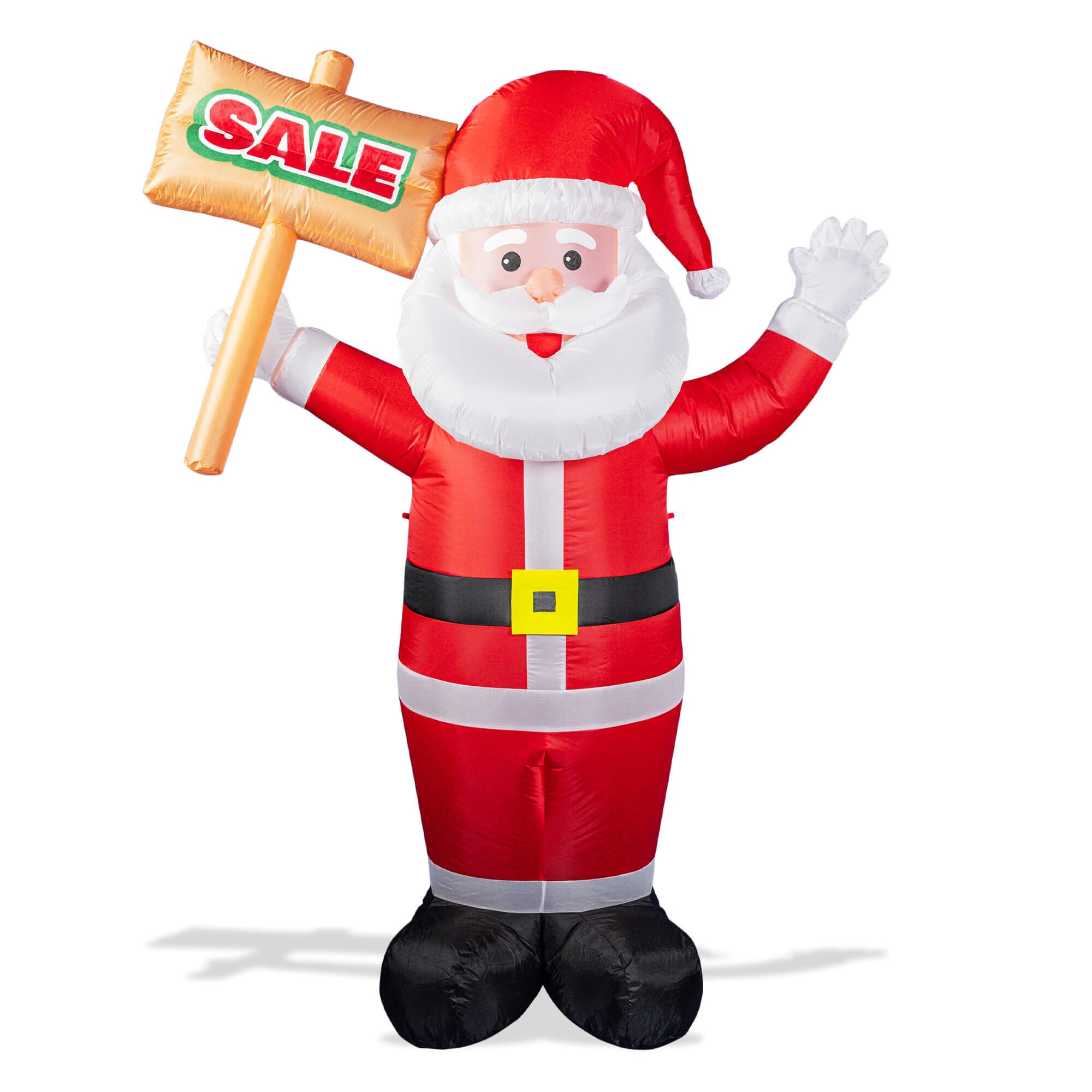 6ft Santa Advertising Inflatable with "Sale" Sign – LookOurWay