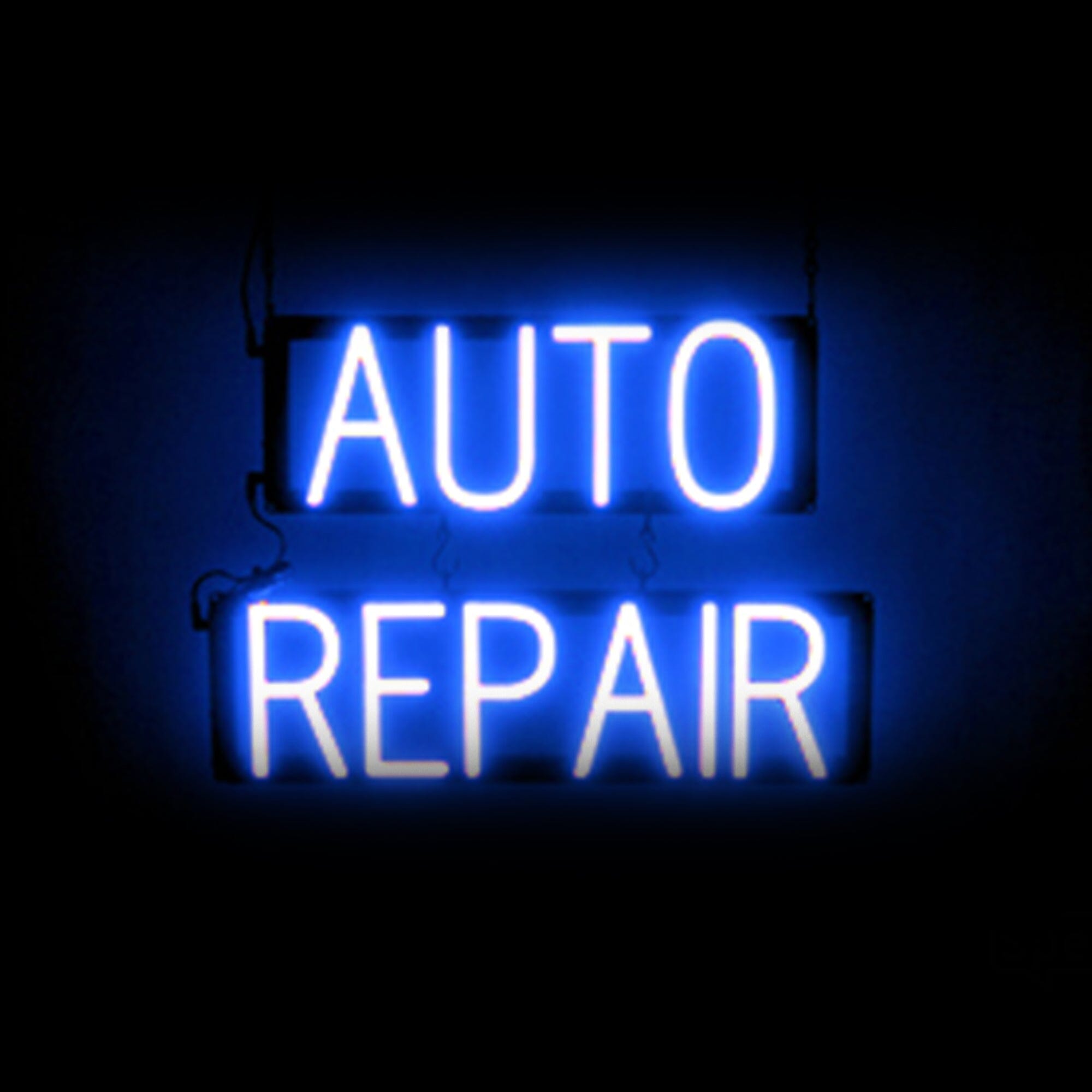 SpellBrite "AUTO REPAIR" Neon LED Sign – LookOurWay