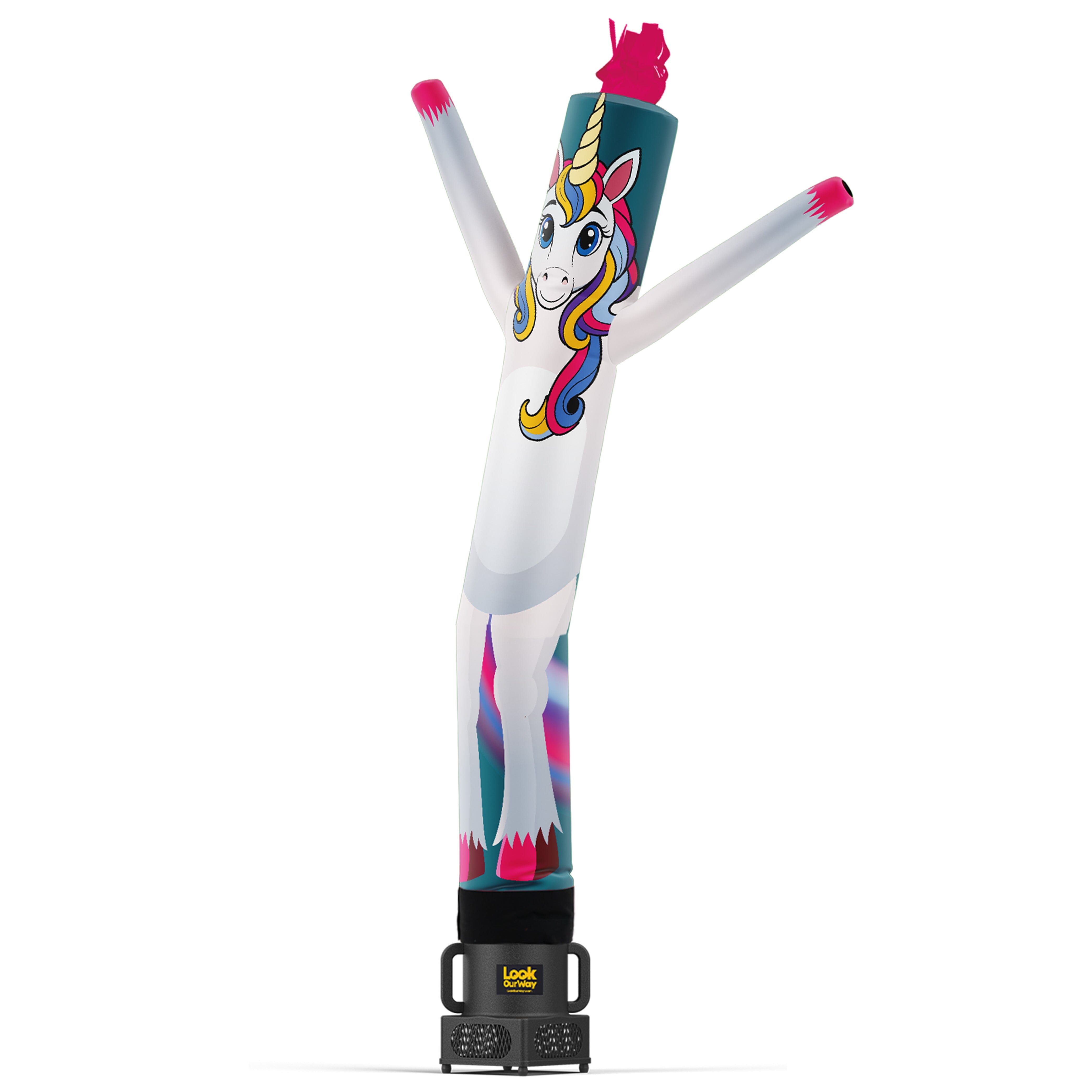Unicorn Air Dancers® Inflatable Tube Man 6ft – LookOurWay