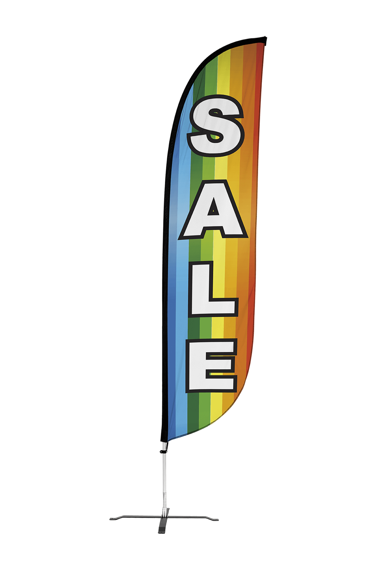 Sale Feather Flag Rainbow – LookOurWay