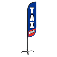 Tax Services Feather Flag - 5ft – LookOurWay
